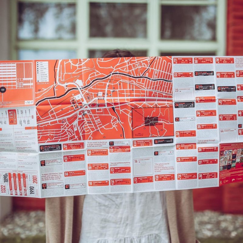 Trochu jiná mapa Zlína - Fakulta multimediálních komunikací